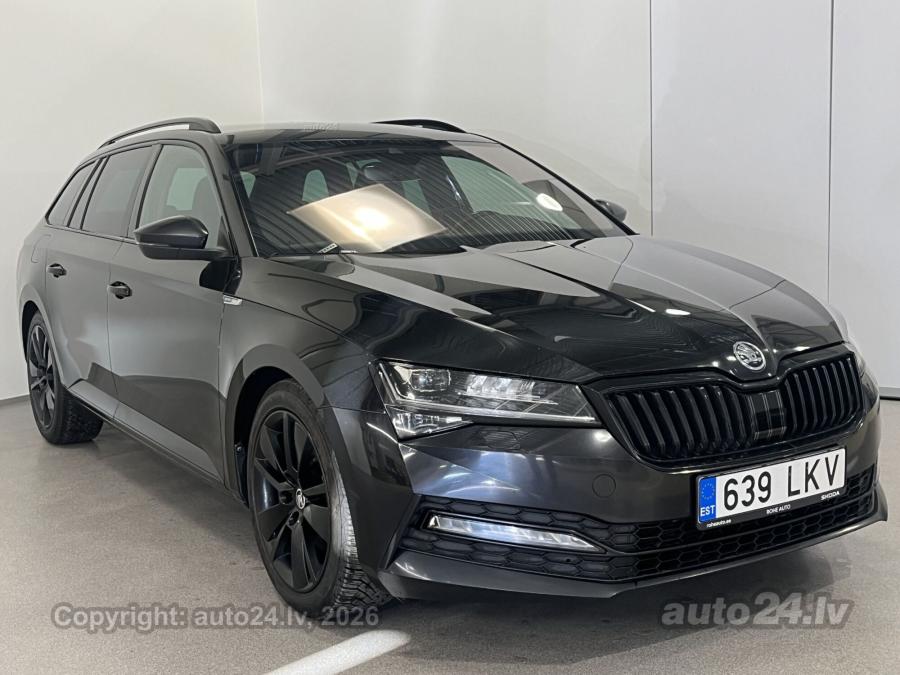 Black Skoda SuperB 2021 in Tallinn, with an engine capacity of 1.50 L and mileage of 182 thousand km for 17900 €, photo 4 on AUTOMOTO.COM.LV