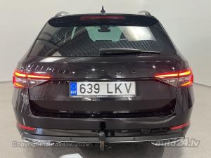 Black Skoda SuperB 2021 in Tallinn, with an engine capacity of 1.50 L and mileage of 182 thousand km for 17900 €, photo 5 on AUTOMOTO.COM.LV