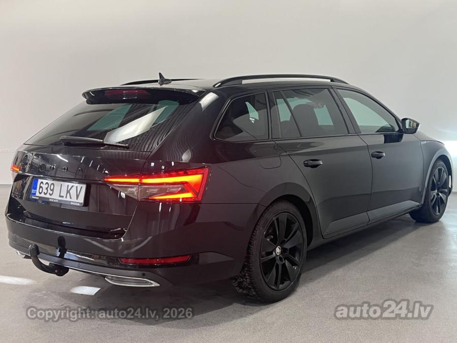Black Skoda SuperB 2021 in Tallinn, with an engine capacity of 1.50 L and mileage of 182 thousand km for 17900 €, photo 27 on AUTOMOTO.COM.LV
