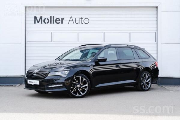 Black Skoda SuperB 2021 in Riga, with an engine capacity of 2.00 L and mileage of 149 thousand km for 23200 €, photo 1 on AUTOMOTO.COM.LV