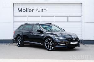 Black Skoda SuperB 2021 in Riga, with an engine capacity of 2.00 L and mileage of 149 thousand km for 23200 €, photo 3 on AUTOMOTO.COM.LV