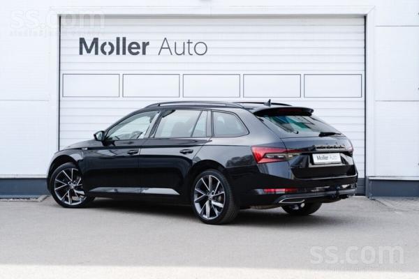 Black Skoda SuperB 2021 in Riga, with an engine capacity of 2.00 L and mileage of 149 thousand km for 23200 €, photo 3 on AUTOMOTO.COM.LV
