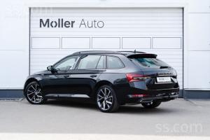 Black Skoda SuperB 2021 in Riga, with an engine capacity of 2.00 L and mileage of 149 thousand km for 23200 €, photo 4 on AUTOMOTO.COM.LV