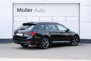 Black Skoda SuperB 2021 in Riga, with an engine capacity of 2.00 L and mileage of 149 thousand km for 23200 €, photo 5 on AUTOMOTO.COM.LV