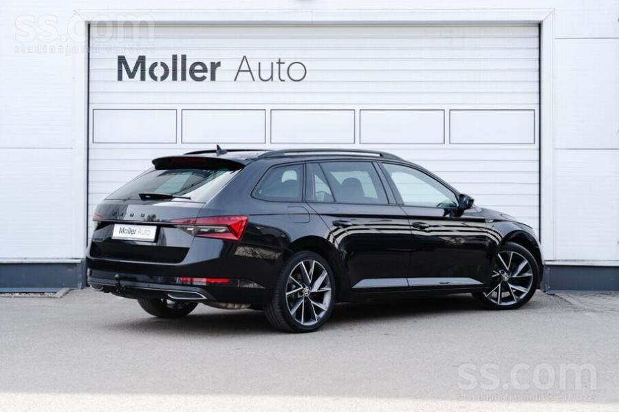Black Skoda SuperB 2021 in Riga, with an engine capacity of 2.00 L and mileage of 149 thousand km for 23200 €, photo 5 on AUTOMOTO.COM.LV