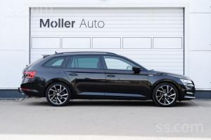 Black Skoda SuperB 2021 in Riga, with an engine capacity of 2.00 L and mileage of 149 thousand km for 23200 €, photo 6 on AUTOMOTO.COM.LV