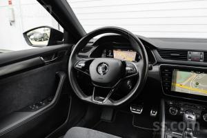 Black Skoda SuperB 2021 in Riga, with an engine capacity of 2.00 L and mileage of 149 thousand km for 23200 €, photo 10 on AUTOMOTO.COM.LV