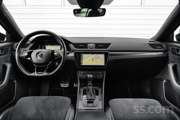 Black Skoda SuperB 2021 in Riga, with an engine capacity of 2.00 L and mileage of 149 thousand km for 23200 €, photo 10 on AUTOMOTO.COM.LV