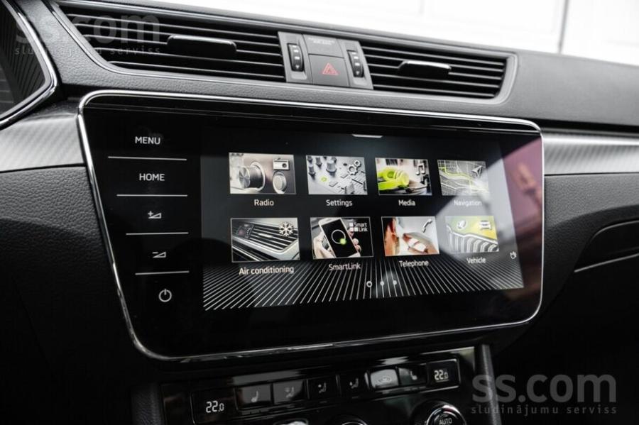 Black Skoda SuperB 2021 in Riga, with an engine capacity of 2.00 L and mileage of 149 thousand km for 23200 €, photo 14 on AUTOMOTO.COM.LV