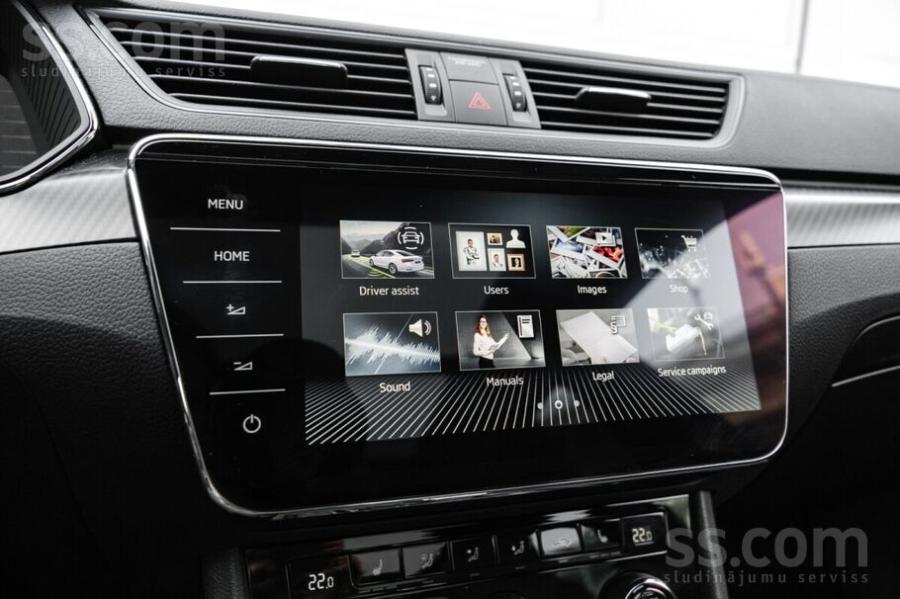 Black Skoda SuperB 2021 in Riga, with an engine capacity of 2.00 L and mileage of 149 thousand km for 23200 €, photo 15 on AUTOMOTO.COM.LV