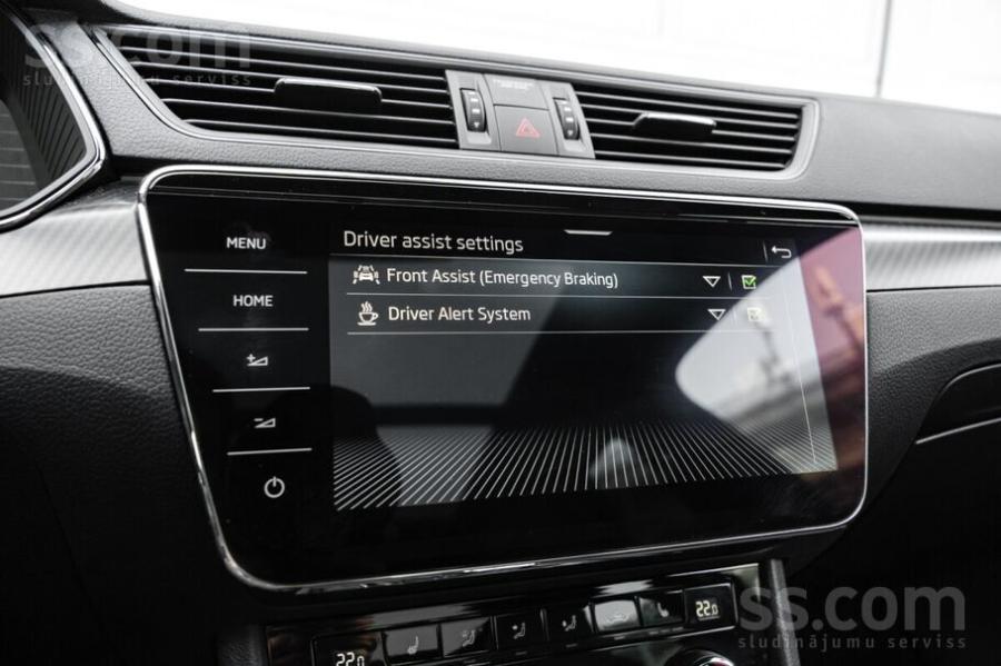 Black Skoda SuperB 2021 in Riga, with an engine capacity of 2.00 L and mileage of 149 thousand km for 23200 €, photo 17 on AUTOMOTO.COM.LV