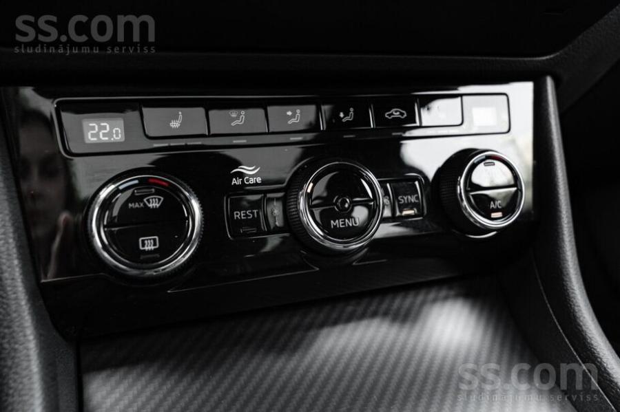 Black Skoda SuperB 2021 in Riga, with an engine capacity of 2.00 L and mileage of 149 thousand km for 23200 €, photo 19 on AUTOMOTO.COM.LV
