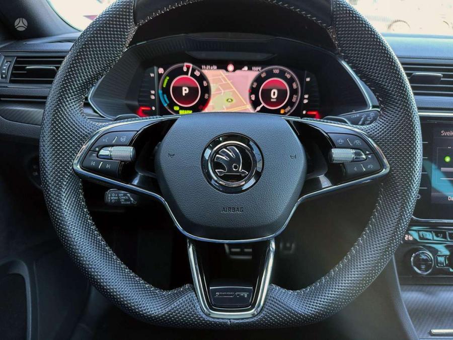 Melns Skoda SuperB 2021 Kauņa, ar dzinēja tilpumu 0.00 L un nobraukumu 228 tūkst. km par 17200 €, foto 19 vietnē AUTOMOTO.COM.LV
