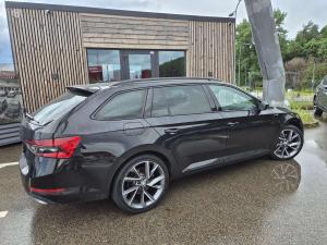 Black Skoda SuperB 2021 in Vilnius, with an engine capacity of 1.97 L and mileage of 215 thousand km for 17500 €, photo 9 on AUTOMOTO.COM.LV