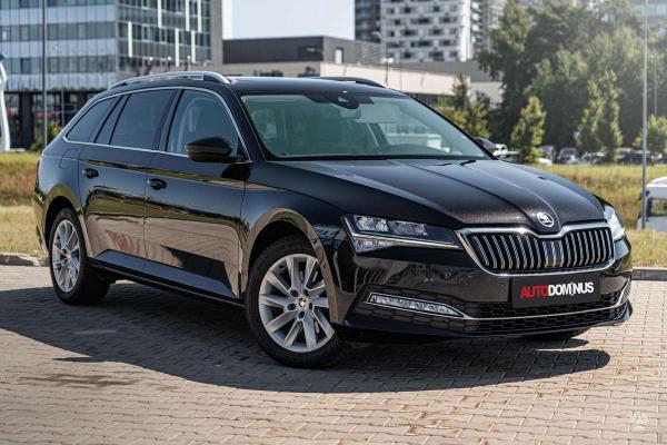 Black Skoda SuperB 2021 in Vilnius, with an engine capacity of 1.97 L and mileage of 172 thousand km for 17000 €, photo 1 on AUTOMOTO.COM.LV