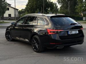 Black Skoda SuperB 2021 in Riga, with an engine capacity of 2.00 L and mileage of 127 thousand km for 28000 €, photo 5 on AUTOMOTO.COM.LV
