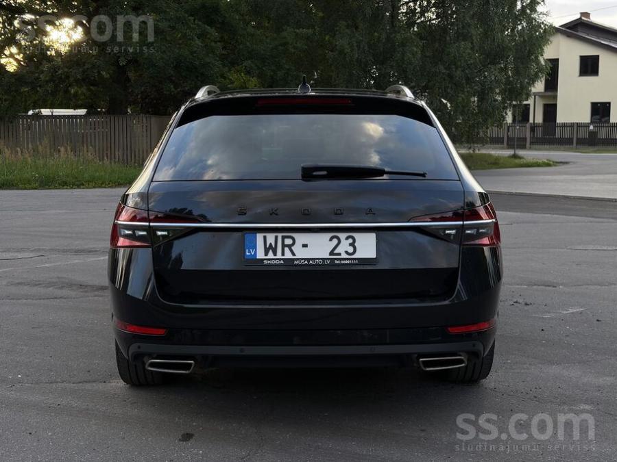 Black Skoda SuperB 2021 in Riga, with an engine capacity of 2.00 L and mileage of 127 thousand km for 28000 €, photo 6 on AUTOMOTO.COM.LV