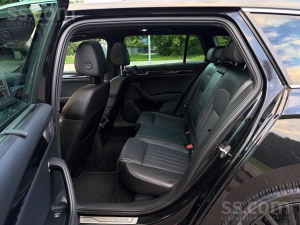 Black Skoda SuperB 2021 in Riga, with an engine capacity of 2.00 L and mileage of 127 thousand km for 28000 €, photo 10 on AUTOMOTO.COM.LV