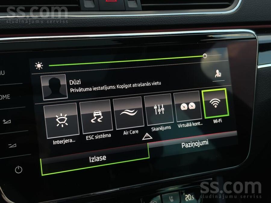 Black Skoda SuperB 2021 in Riga, with an engine capacity of 2.00 L and mileage of 127 thousand km for 28000 €, photo 36 on AUTOMOTO.COM.LV