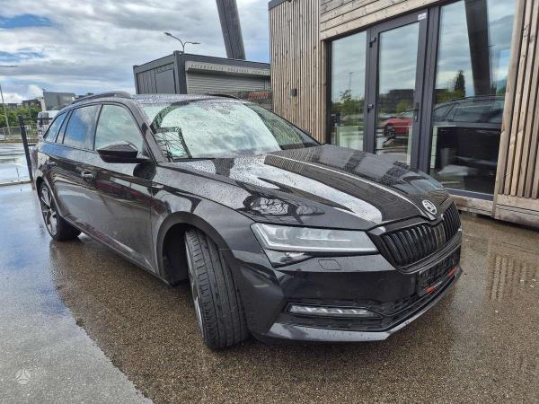 Melns Skoda SuperB 2021 Viļņa, ar dzinēja tilpumu 1.97 L un nobraukumu 215 tūkst. km par 17200 €, foto 1 vietnē AUTOMOTO.COM.LV