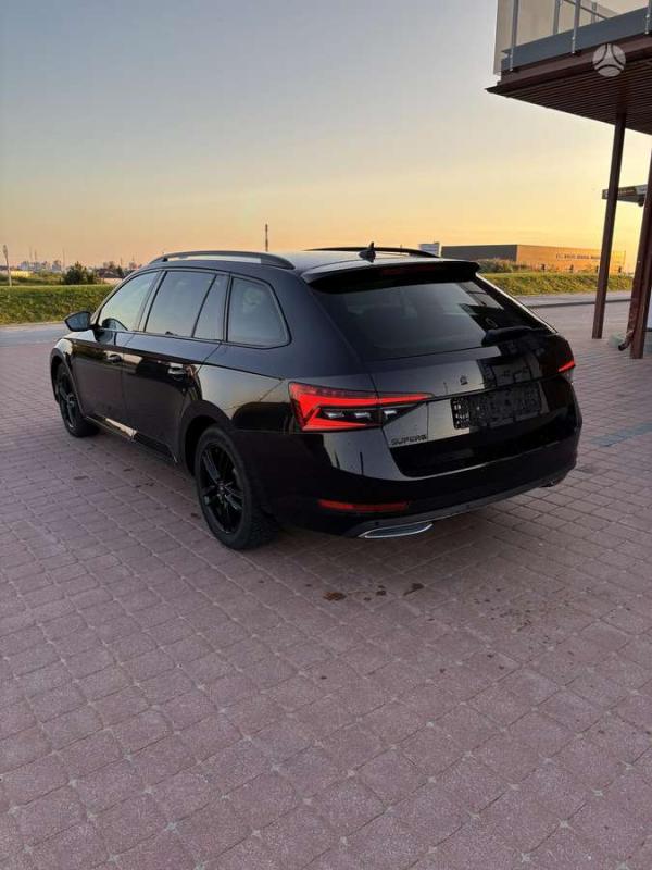 Black Skoda SuperB 2021 in Klaipeda, with an engine capacity of 1.40 L and mileage of 122 thousand km for 23000 €, photo 7 on AUTOMOTO.COM.LV