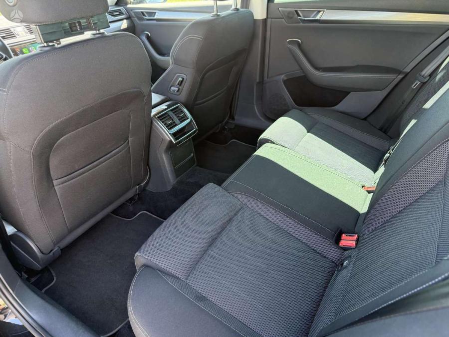 Melns Skoda SuperB 2021 Raseiniai, ar dzinēja tilpumu 1.97 L un nobraukumu 290 tūkst. km par 12400 €, foto 33 vietnē AUTOMOTO.COM.LV