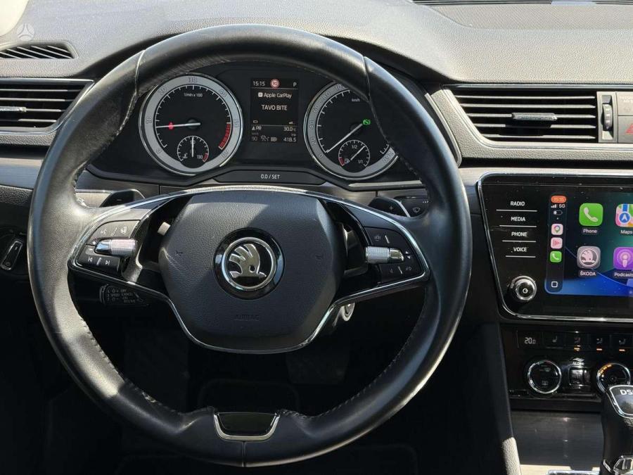Melns Skoda SuperB 2021 Raseiniai, ar dzinēja tilpumu 1.97 L un nobraukumu 290 tūkst. km par 12400 €, foto 38 vietnē AUTOMOTO.COM.LV
