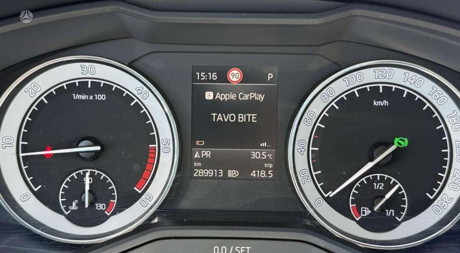Melns Skoda SuperB 2021 Raseiniai, ar dzinēja tilpumu 1.97 L un nobraukumu 290 tūkst. km par 12400 €, foto 41 vietnē AUTOMOTO.COM.LV