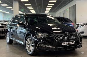 Melns Skoda SuperB 2021 Klaipėda, ar dzinēja tilpumu 1.40 L un nobraukumu 74 tūkst. km par 19950 €, foto  vietnē AUTOMOTO.COM.LV