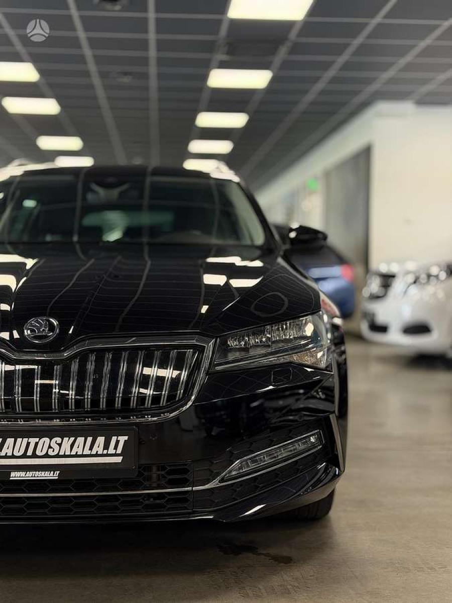 Black Skoda SuperB 2021 in Klaipeda, with an engine capacity of 1.40 L and mileage of 74 thousand km for 19950 €, photo 10 on AUTOMOTO.COM.LV