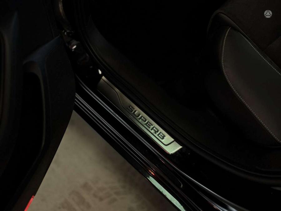 Black Skoda SuperB 2021 in Klaipeda, with an engine capacity of 1.40 L and mileage of 74 thousand km for 19950 €, photo 24 on AUTOMOTO.COM.LV