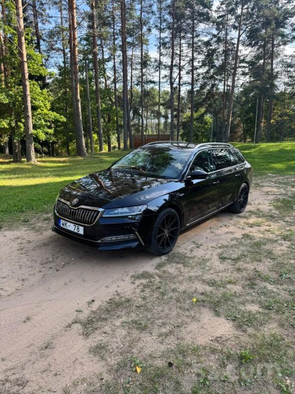Black Skoda SuperB 2021 in Gulbene, with an engine capacity of 1.40 L and mileage of 120 thousand km for 19200 €, photo 1 on AUTOMOTO.COM.LV