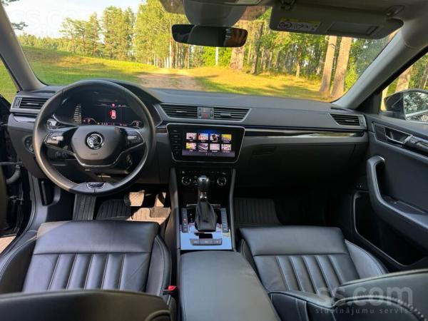Black Skoda SuperB 2021 in Gulbene, with an engine capacity of 1.40 L and mileage of 120 thousand km for 19200 €, photo 6 on AUTOMOTO.COM.LV