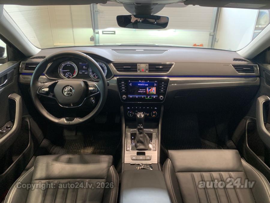 Black Skoda SuperB 2021 in Rakvere, with an engine capacity of 2.00 L and mileage of 33 thousand km for 27500 €, photo 8 on AUTOMOTO.COM.LV