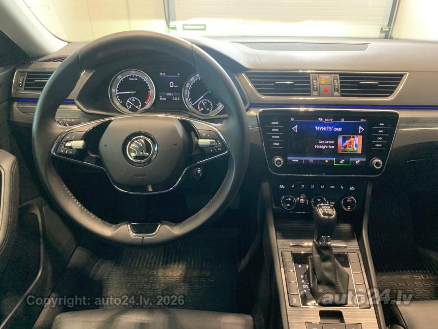 Black Skoda SuperB 2021 in Rakvere, with an engine capacity of 2.00 L and mileage of 33 thousand km for 27500 €, photo 9 on AUTOMOTO.COM.LV