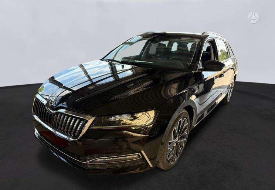 Black Skoda SuperB 2021 in Kaunas, with an engine capacity of 1.97 L and mileage of 95 thousand km for 24190 €, photo 1 on AUTOMOTO.COM.LV