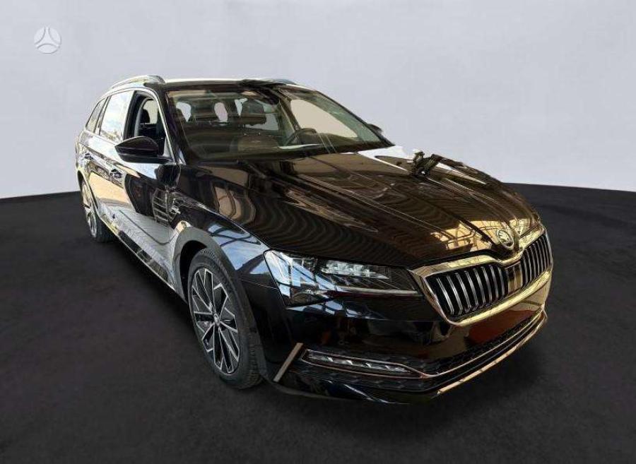 Black Skoda SuperB 2021 in Kaunas, with an engine capacity of 1.97 L and mileage of 95 thousand km for 24190 €, photo 3 on AUTOMOTO.COM.LV