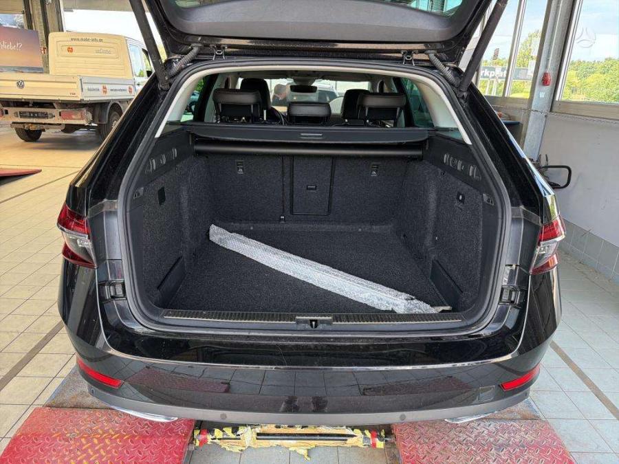 Black Skoda SuperB 2021 in Kaunas, with an engine capacity of 1.97 L and mileage of 95 thousand km for 24190 €, photo 11 on AUTOMOTO.COM.LV