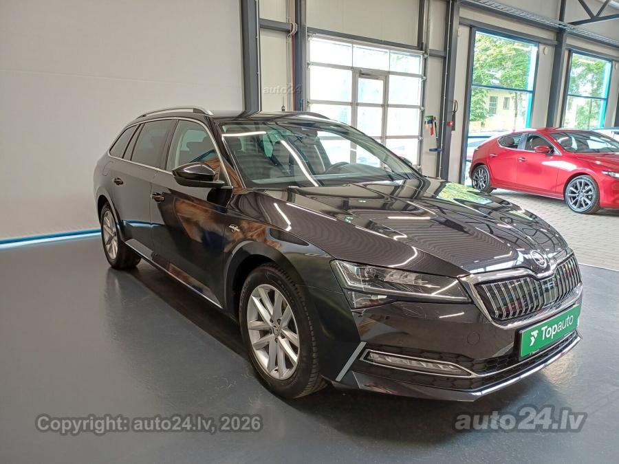 Black Skoda SuperB 2021 in Tallinn, with an engine capacity of 1.40 L and mileage of 108 thousand km for 23900 €, photo 3 on AUTOMOTO.COM.LV