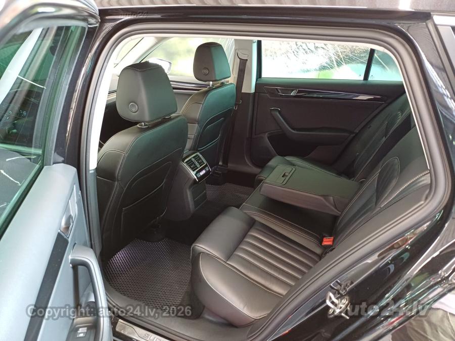 Black Skoda SuperB 2021 in Tallinn, with an engine capacity of 1.40 L and mileage of 108 thousand km for 23900 €, photo 8 on AUTOMOTO.COM.LV