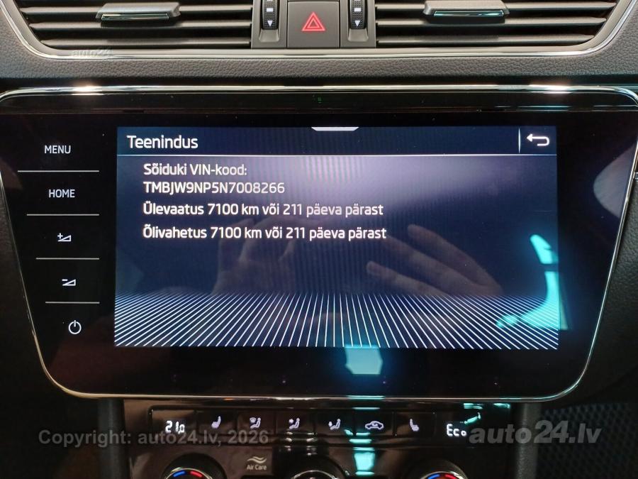 Black Skoda SuperB 2021 in Tallinn, with an engine capacity of 1.40 L and mileage of 108 thousand km for 23900 €, photo 15 on AUTOMOTO.COM.LV