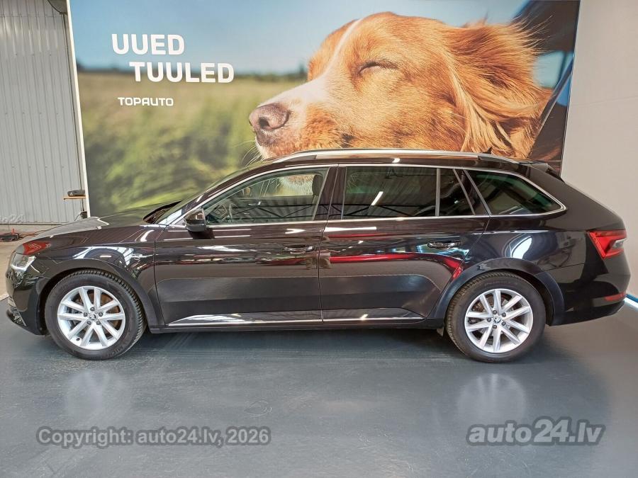 Black Skoda SuperB 2021 in Tallinn, with an engine capacity of 1.40 L and mileage of 108 thousand km for 23900 €, photo 25 on AUTOMOTO.COM.LV