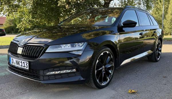 Black Skoda SuperB 2021 in Taurage, with an engine capacity of 1.97 L and mileage of 214 thousand km for 17500 €, photo 1 on AUTOMOTO.COM.LV