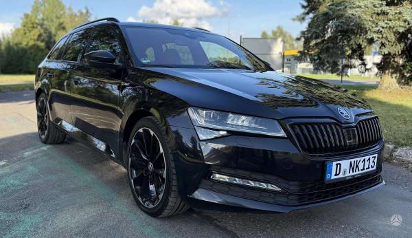 Black Skoda SuperB 2021 in Taurage, with an engine capacity of 1.97 L and mileage of 214 thousand km for 17500 €, photo 3 on AUTOMOTO.COM.LV