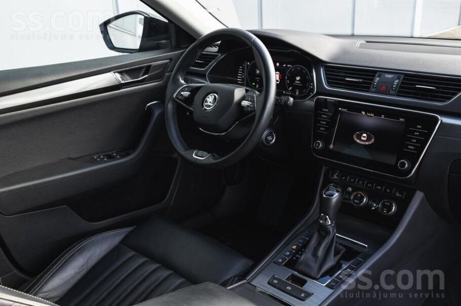 Melns Skoda SuperB 2021 Ventspils, ar dzinēja tilpumu 1.40 L un nobraukumu 115 tūkst. km par 23950 €, foto 15 vietnē AUTOMOTO.COM.LV