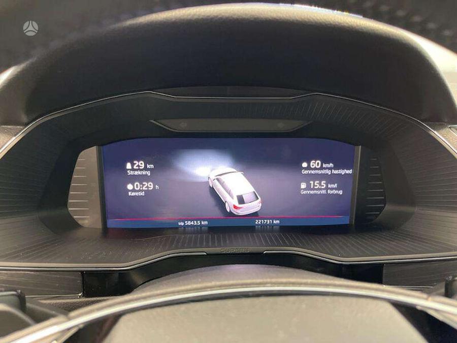 Melns Skoda SuperB 2021 Viļņa, ar dzinēja tilpumu 1.97 L un nobraukumu 222 tūkst. km par 16500 €, foto 8 vietnē AUTOMOTO.COM.LV