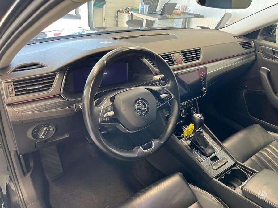 Melns Skoda SuperB 2021 Viļņa, ar dzinēja tilpumu 1.97 L un nobraukumu 222 tūkst. km par 16500 €, foto 9 vietnē AUTOMOTO.COM.LV