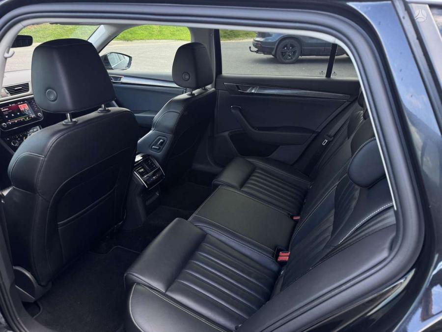 Melns Skoda SuperB 2021 Utena, ar dzinēja tilpumu 1.97 L un nobraukumu 222 tūkst. km par 16400 €, foto 19 vietnē AUTOMOTO.COM.LV