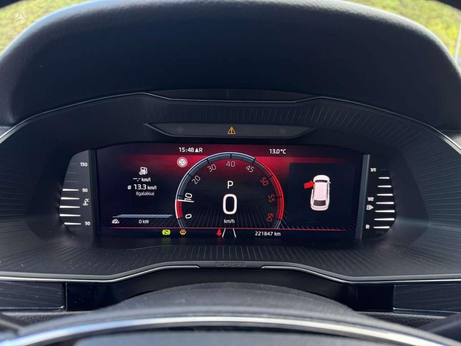 Melns Skoda SuperB 2021 Utena, ar dzinēja tilpumu 1.97 L un nobraukumu 222 tūkst. km par 16400 €, foto 30 vietnē AUTOMOTO.COM.LV