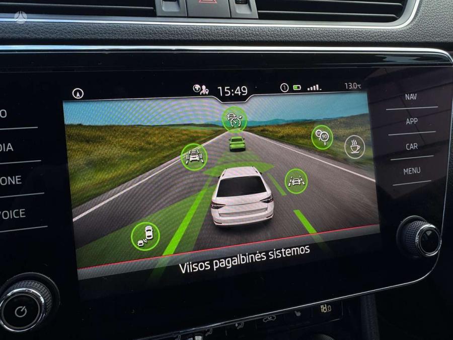 Melns Skoda SuperB 2021 Utena, ar dzinēja tilpumu 1.97 L un nobraukumu 222 tūkst. km par 16400 €, foto 37 vietnē AUTOMOTO.COM.LV
